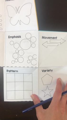 Principles and Elements of Art Lesson by Modern Classroom Resources