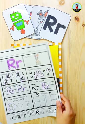 Letter R - Letter of the Week by The Joy in Teaching | TPT