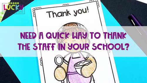 Staff Appreciation Thank You Notes | Teachers & Staff Appreciation Cards