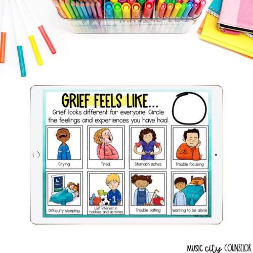 Grief & Loss, Coping with Death Journal: Printable & Digital ...