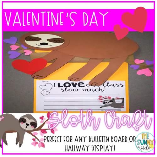 Valentine Art Project Bundle | 4 Craft Bundle by The Sunny Side | TPT