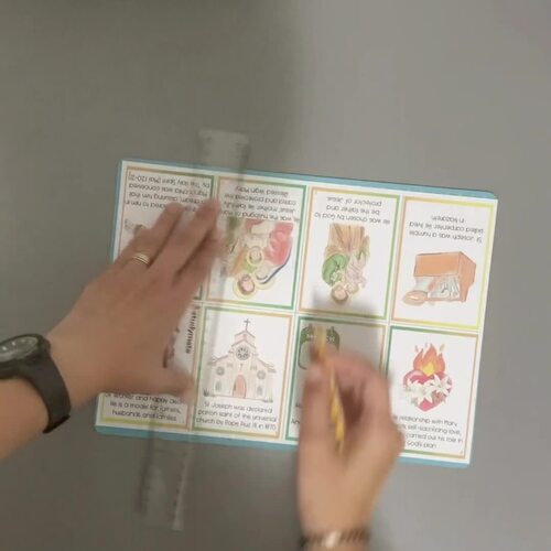 St Joseph The Worker Feast Day Craft Catholic Saint Story Mini Book ...