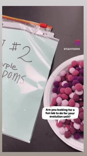 SBI3U Evolution Natural Selection Lab Activity by Hello Teach to Serve