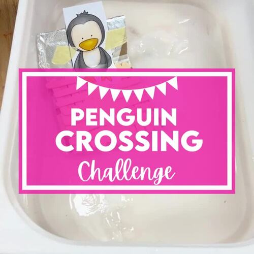 Penguin Winter Activity Pages Stem by Engaging Roots | TPT