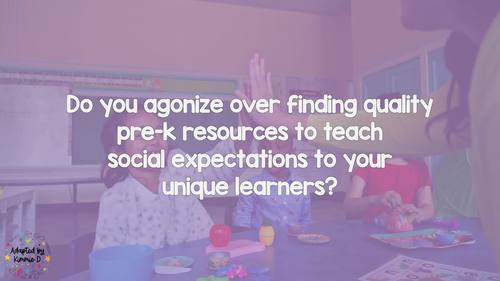 Social Stories for Special Education Adapted Books for Social Emotional ...