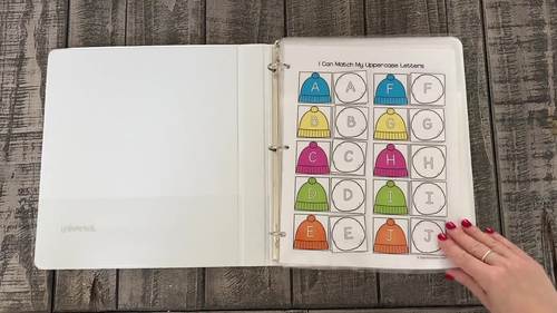 Toddler Learning Binder - JANUARY - Winter Themed by Education Elation