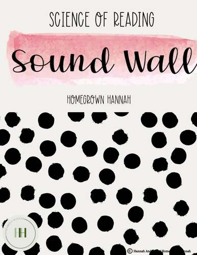Sound Wall | Science of Reading | Brushed Boho Dot Theme by Homegrown ...
