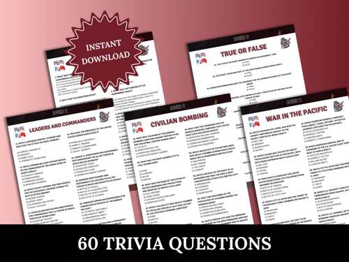 World War II Trivia Game | Test Your World War II Knowledge with 60 ...