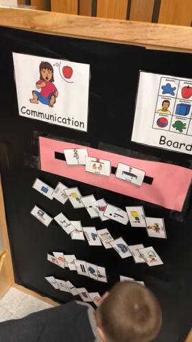 Communication Core Vocabulary Board by Preschool Preschool What Do You See
