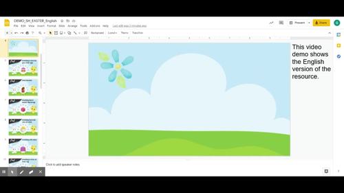 Spanish Easter Digital Scavenger Hunt | Pascua Virtual Party | TPT