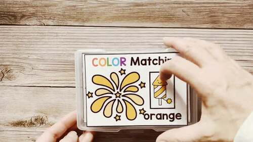 June / Summer Task Cards- Literacy & Math Activities- Preschool, Special Ed