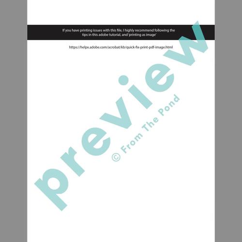 Friends of Ten Acorn Math Craft by From the Pond | TPT