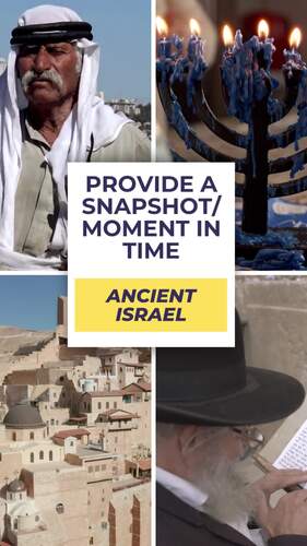 Ancient Israel / A Day in the life / Reading & Writing Lessons / Grades 3-6
