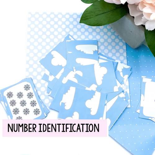 Weather Math Game for Number Identification by Turner Tots | TPT