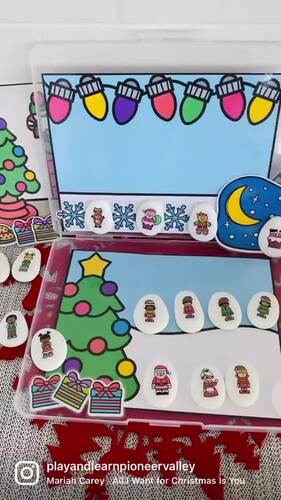 Christmas Busy Box - For Little Kids by Play and Learn Pioneer Valley
