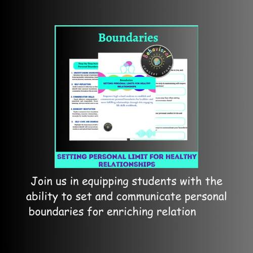 Boundaries: Setting Personal Limit for Healthy Relationships | TPT