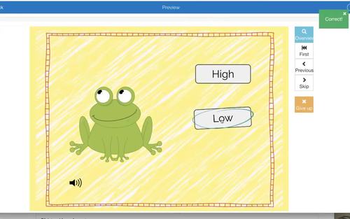 High or Low BOOM! Cards by The Digital Kodaly Classroom | TPT