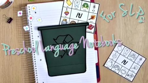 Preschool Speech Therapy Interactive Notebook | Language, Grammar ...