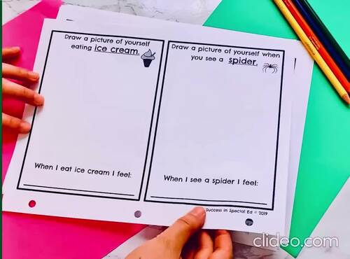 Social Skills Exploring Emotions Worksheets Special Education | TPT