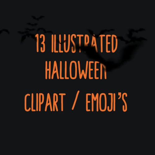 Halloween Clipart, Colorful and Fun! PNG and SVG by Envisage Design Studio