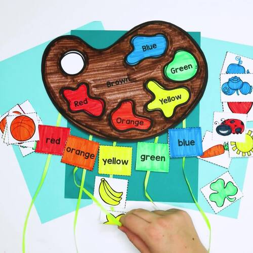 Back to School Activities for Name Writing, Colors, Letters and Numbers ...