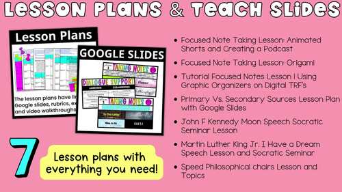 AVID Year Long Growing Bundle - Digital and Printable Lessons and ...