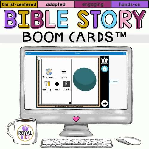 Days of Creation Bible Story Boom Cards - Kids Ministry + Special Needs ...