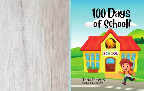 100 Days of School - PowerPoint book with page turning | TPT
