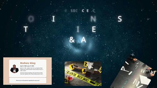 HS Forensics OJ Simpson Case Study Justice Crime Scene Lesson ...