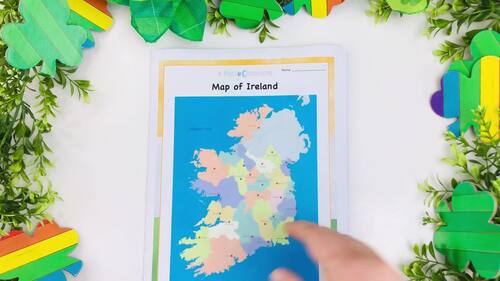 Geography Ireland Nonfiction Reading Bundle 2nd Grade Grade RI.2.1 RI.2 ...