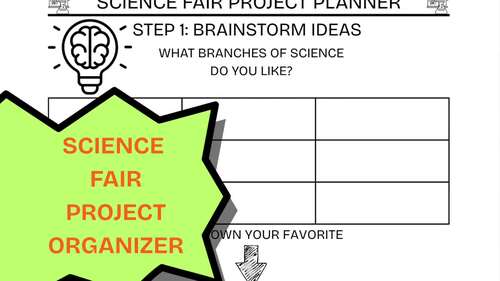 Ultimate Science Fair Bundle | Student Planner, Display Board, Parent Guide