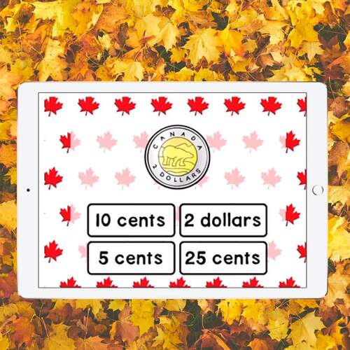 Identifying Canadian Coins Boom cards by LOL - Life of Learning | TPT