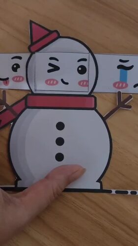 Christmas Ornament 4 Fun Emotion Puppets Craft Activity for Kids!