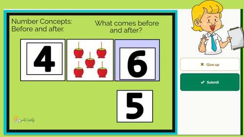 Number Concepts: Before and After. by WriteAbility | TPT
