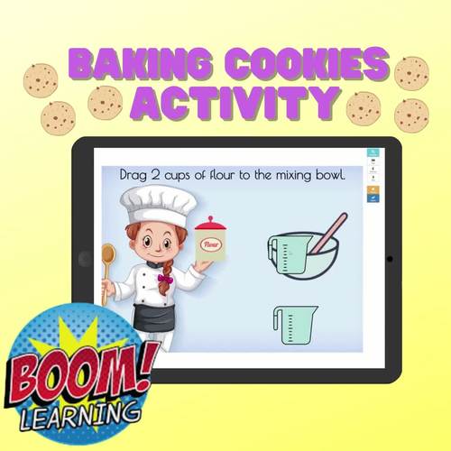 Preschool Learning - Baking Cookies Boom Card Activity by Danesville ...