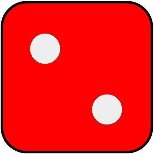 Red Die 1-6 by Princess in Primary | TPT