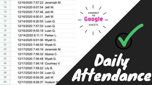 Year Long | Daily Check In | Forms | SEL | Mindfulness | Attendance ...