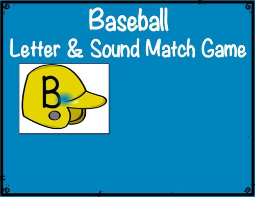 Kindergarten Baseball Themed Literacy & Math Centers & Activities