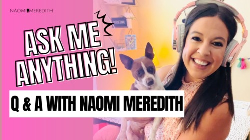 Ask me Anything! Q&A Time with Naomi [Video] | TPT