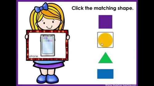 Boom Cards Math 2D Shapes in the Environment Distance Learning | TpT