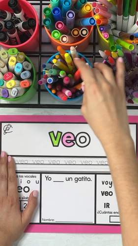 Palabras de uso Frecuente BUNDLE Sight Word Practice Pages in Spanish