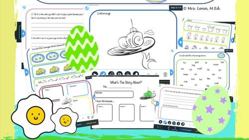 Green Eggs and Ham by Dr Seuss NO Prep Pdf & Nearpod Lesson by Mrs Lena