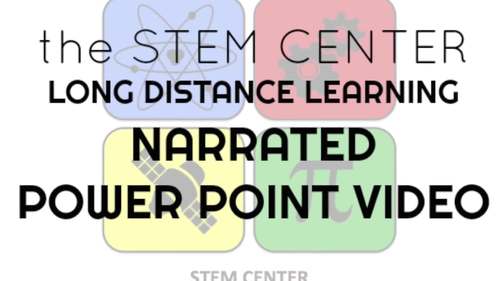 Weathering Distance Learning Narrated PowerPoint Video by The STEM Center