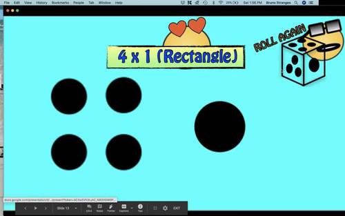 Math Moji Area of Squares & Rectangles 2-Game Bundle-Google Slides ...