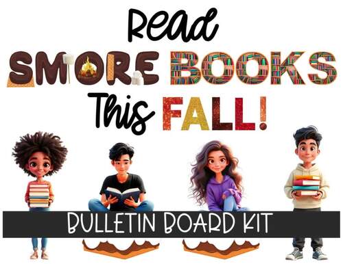 "Read S'MORE BOOKS This FALL!" Bulletin Board Kit by Megan and the Middles