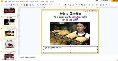 ESL Activities, Digital Task Cards, Asking Questions by LMB Literacy