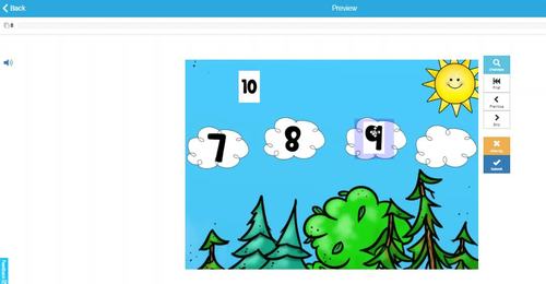 BOOM CARDS- Counting On Clouds by Keri In The Classroom | TPT