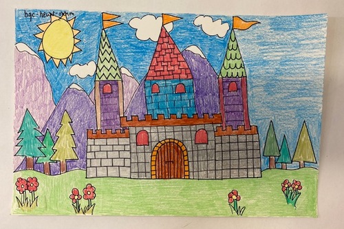 Video Lesson: Mary Blair Castle Drawing Lesson - Grades 2-3 | TPT