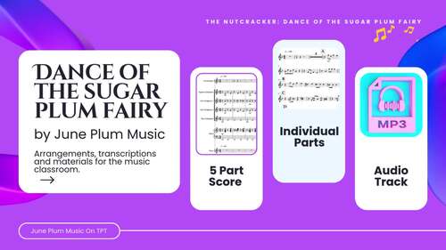 Tchaikovsky's Nutcracker: Dance of the Sugar Plum Fairy for Orff Ensemble