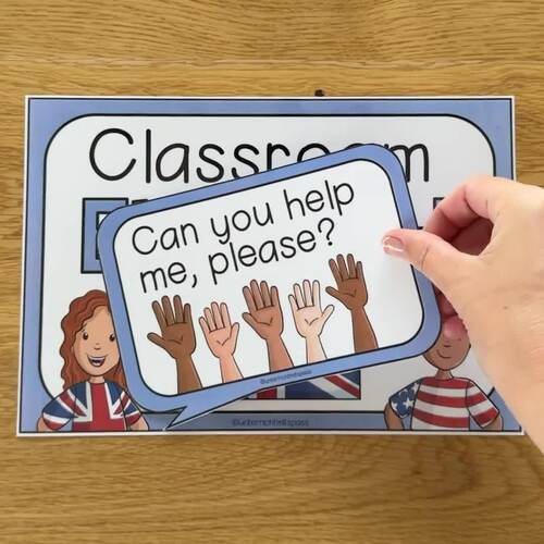 Classroom Language - posters (ESL/ELL) by My Teaching Factory | TPT